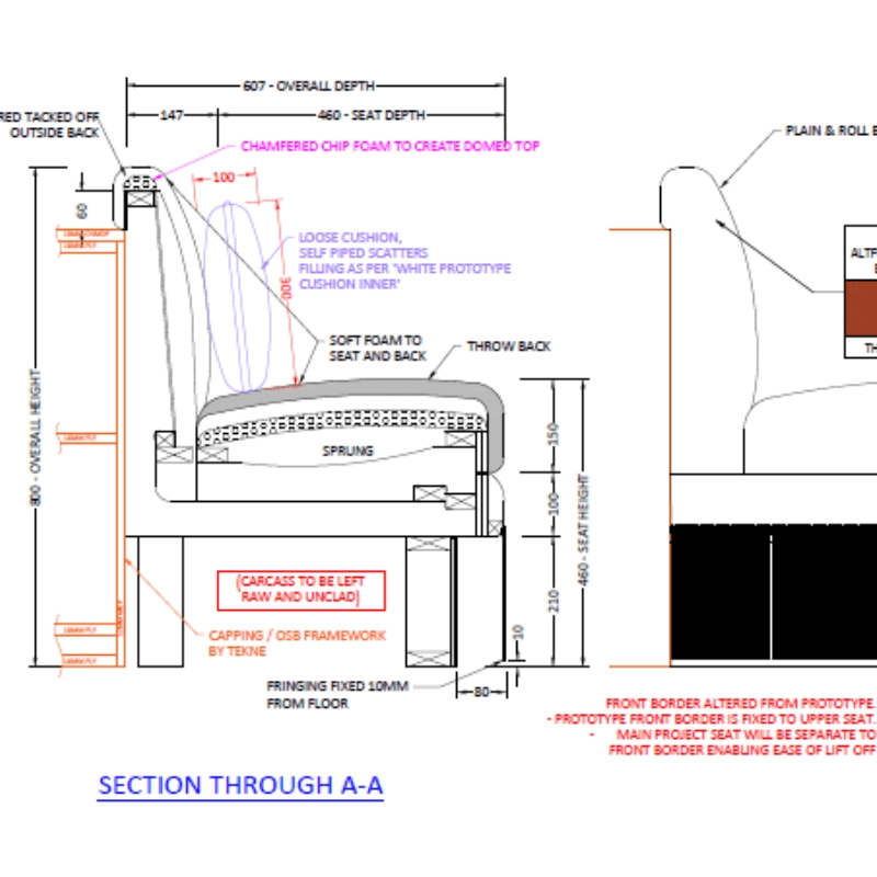 How Banquette Seating Is Made