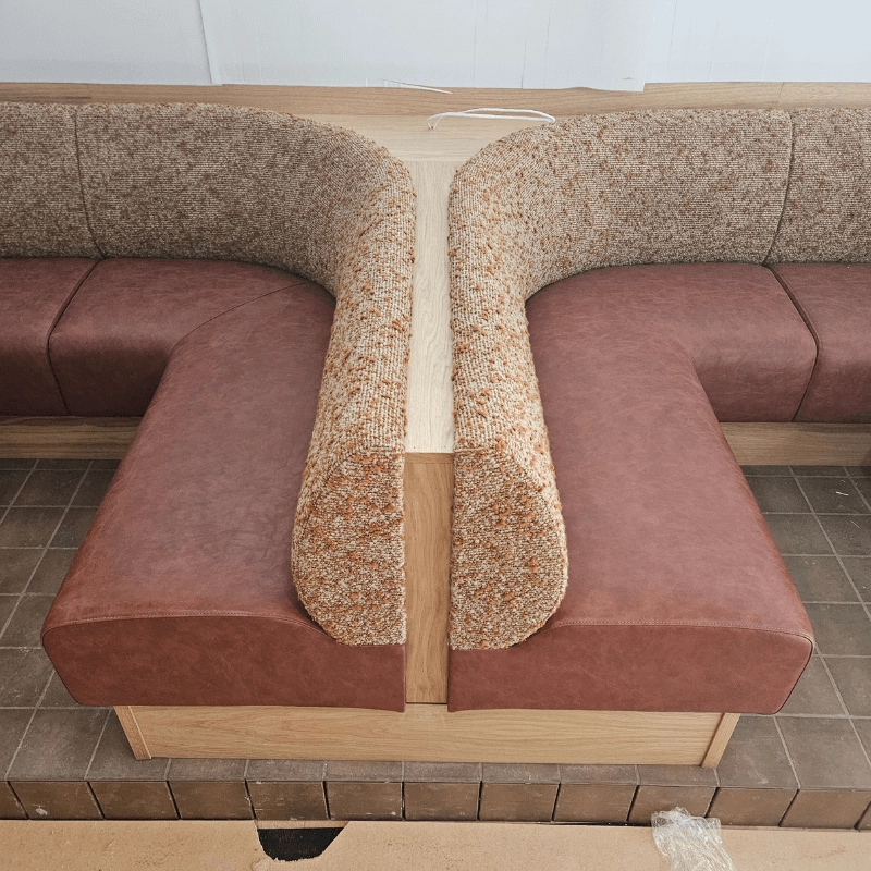 Restaurant Banquette Seating in Caravan, Manchester | Atlas Contract ...