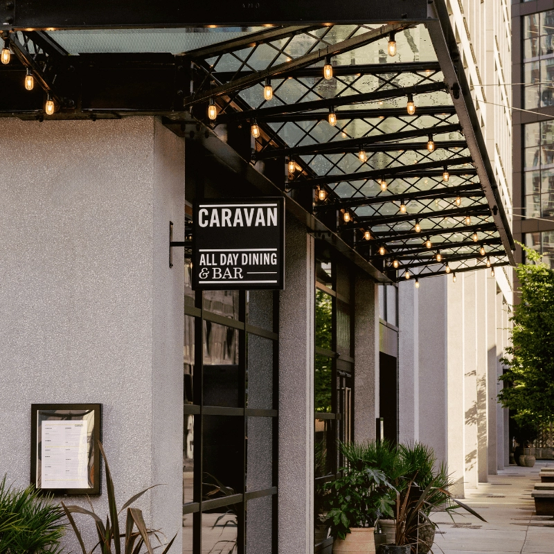 Restaurant Banquette Seating in Caravan, Manchester | Atlas Contract ...