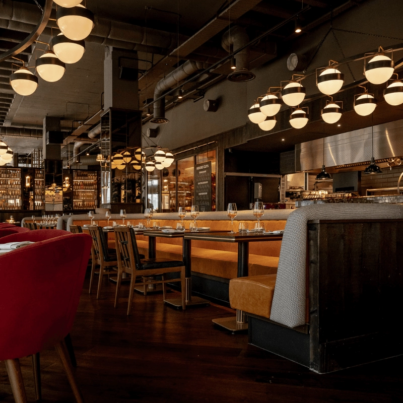 Restaurant Banquette Seating in Pasture, Birmingham | Atlas Contract ...