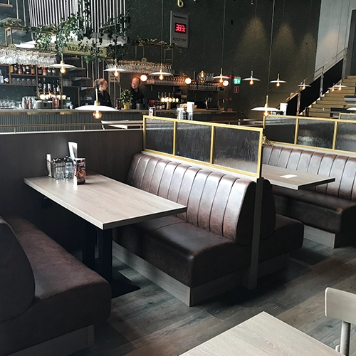 Leather Booth Seating