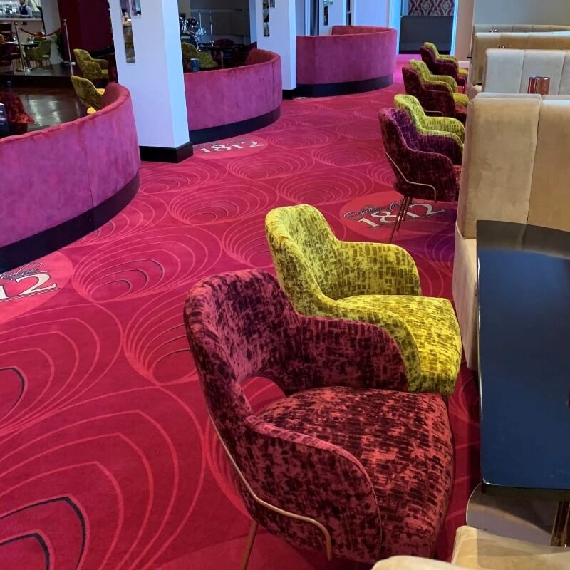 Bespoke Banquette Seating | 1812 Bar Lounge & Restaurant