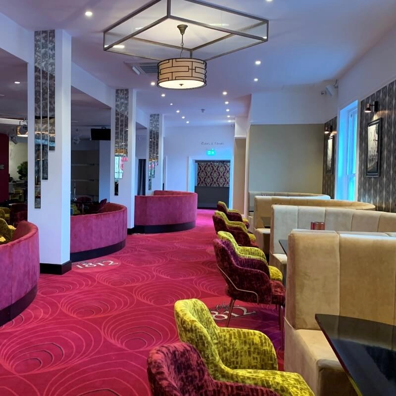 Bespoke Banquette Seating | 1812 Bar Lounge & Restaurant