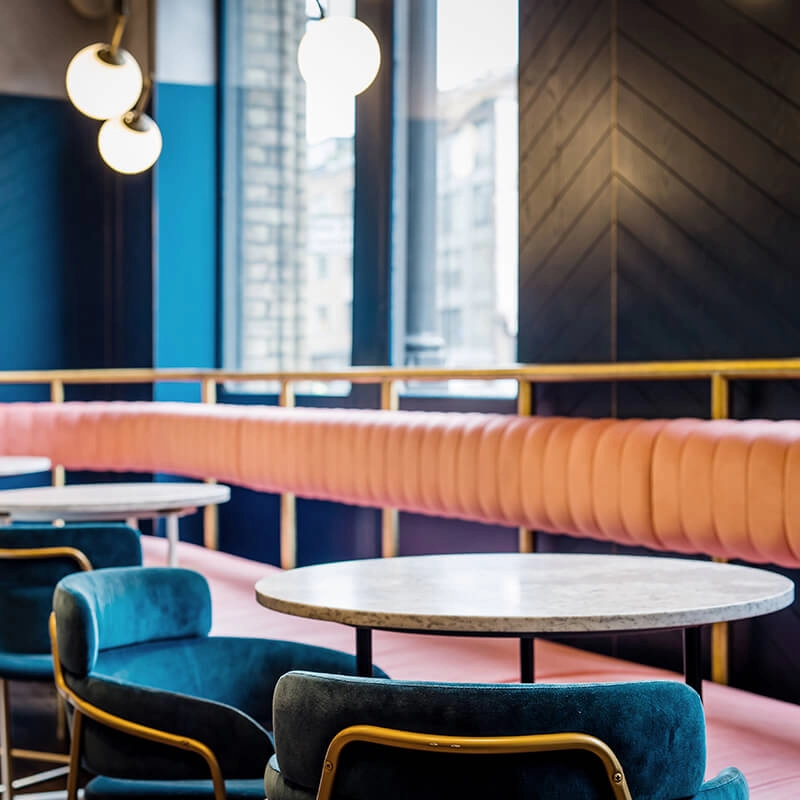 Banquette Seating | Clerkenwell Grind Old Street London