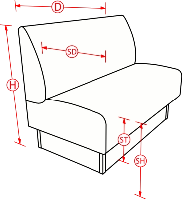 Bespoke Banquette Seating Options | Atlas Contract Furniture
