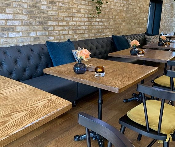 Banquette Seating is The Secret to Successful Cafes
