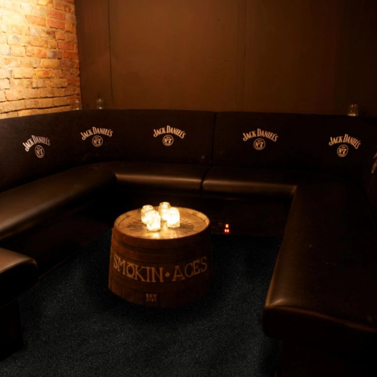 Diamond Deep Button & Bespoke Bar Seating in Bournemouth