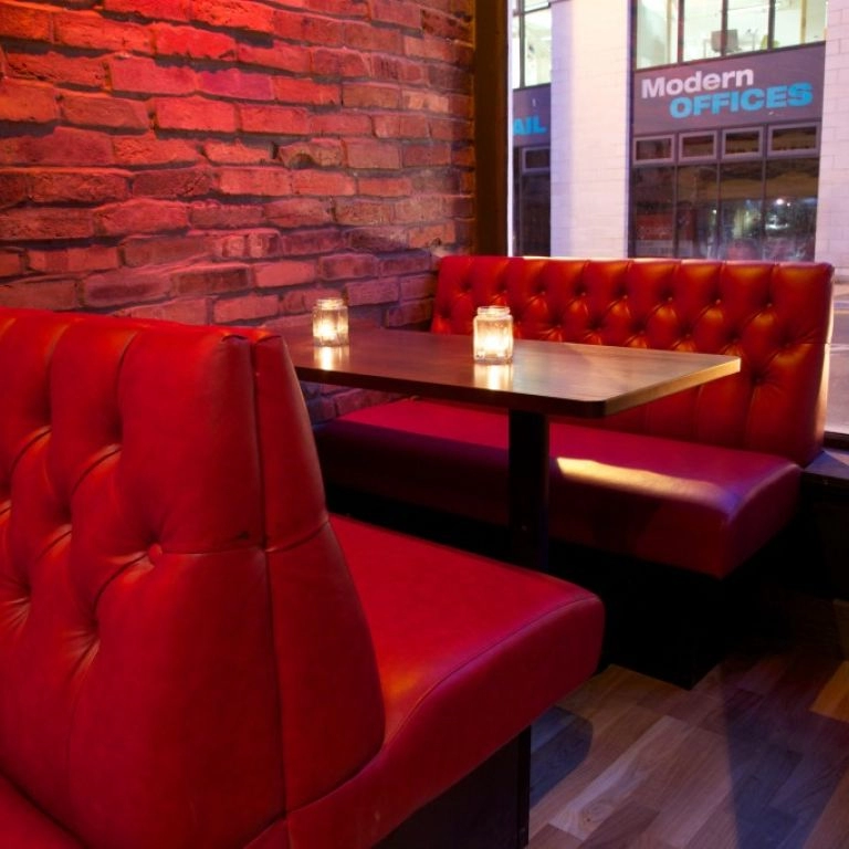 Diamond Deep Button & Bespoke Bar Seating in Bournemouth