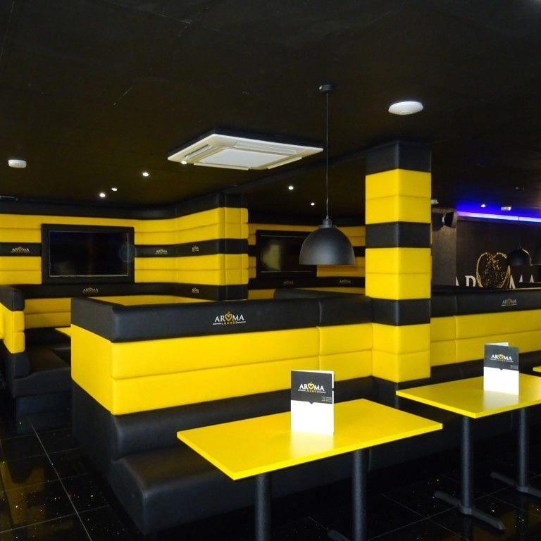 Four Horizontal Back Seating & Restaurant Fit Out | Aroma Lounge