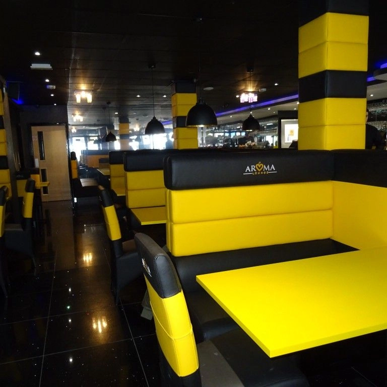 Four Horizontal Back Seating & Restaurant Fit Out | Aroma Lounge