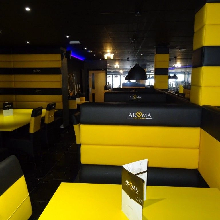 Four Horizontal Back Seating & Restaurant Fit Out | Aroma Lounge
